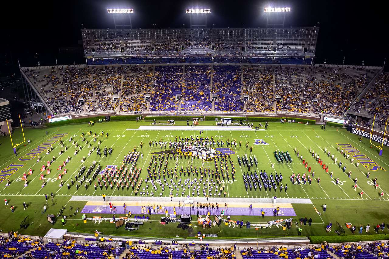 ECU Band Day - ECU Marching Pirates